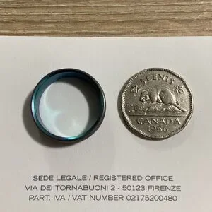 Accessories | Mens Teal And Silver Toned Ring | Poshmark